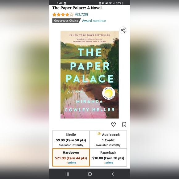 Riverhead Books | Other | The Paper Palace By Miranda Cowley Heller ...